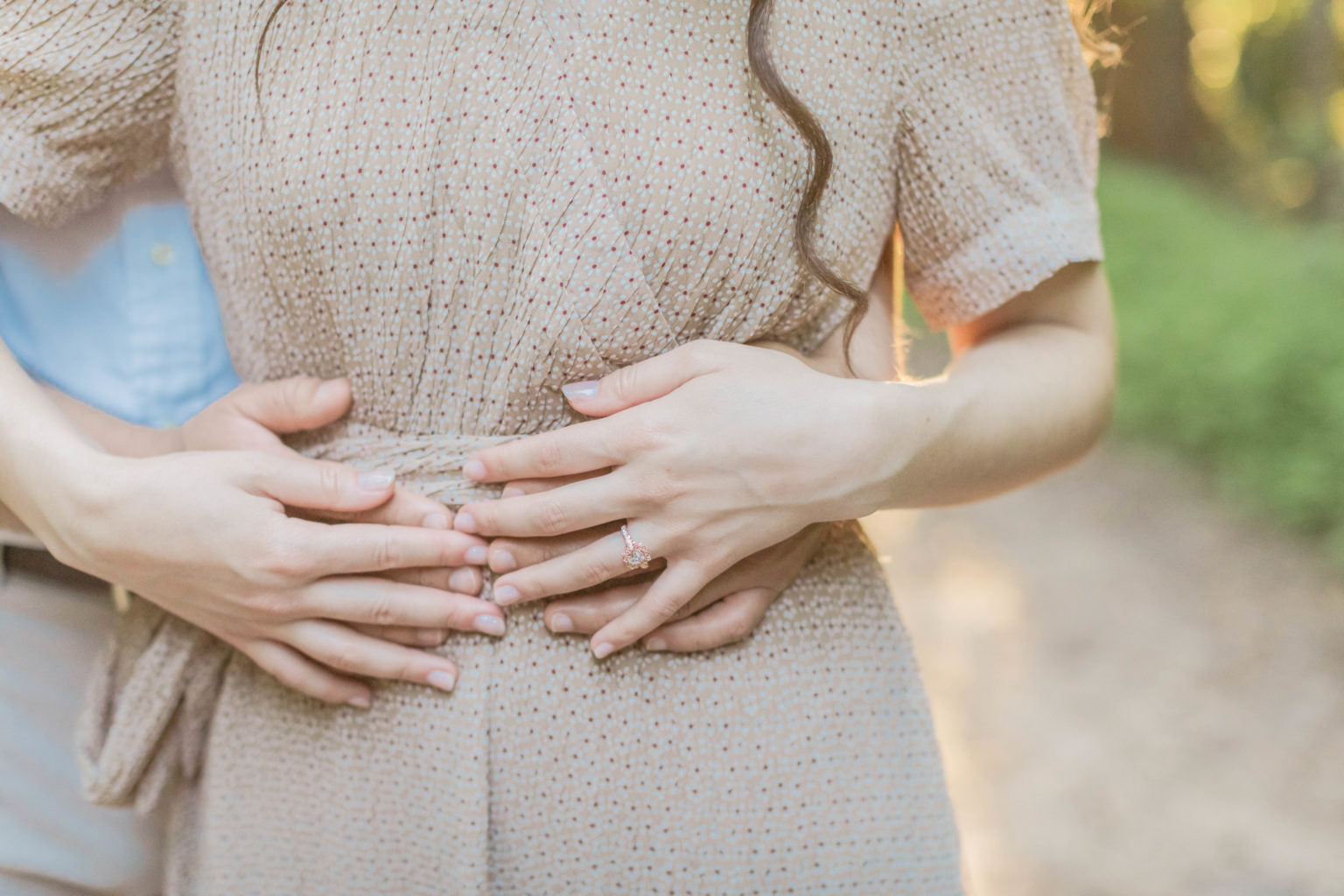 Forest Engagement Photoshoot - Moira Grace Photography